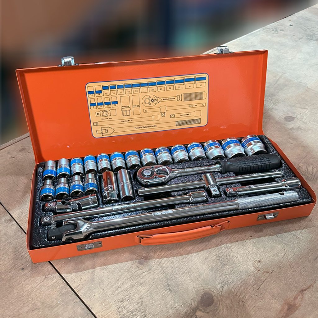 JUEGO DE DADO 1/2” 26PZ 8-32MM 12PT GT-5070389-12 – Uruimporta