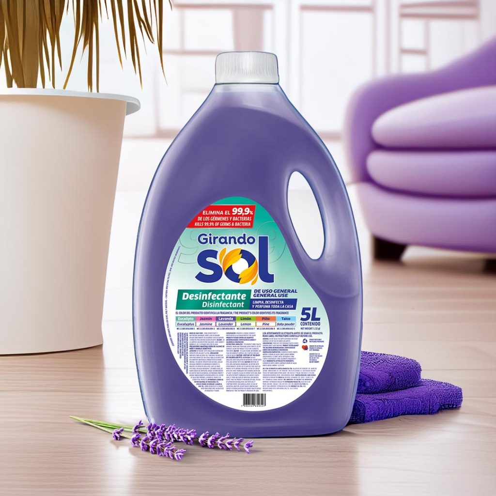 DESINFECTANTE LAVANDA 5L GIR.SOL 275 – Uruimporta