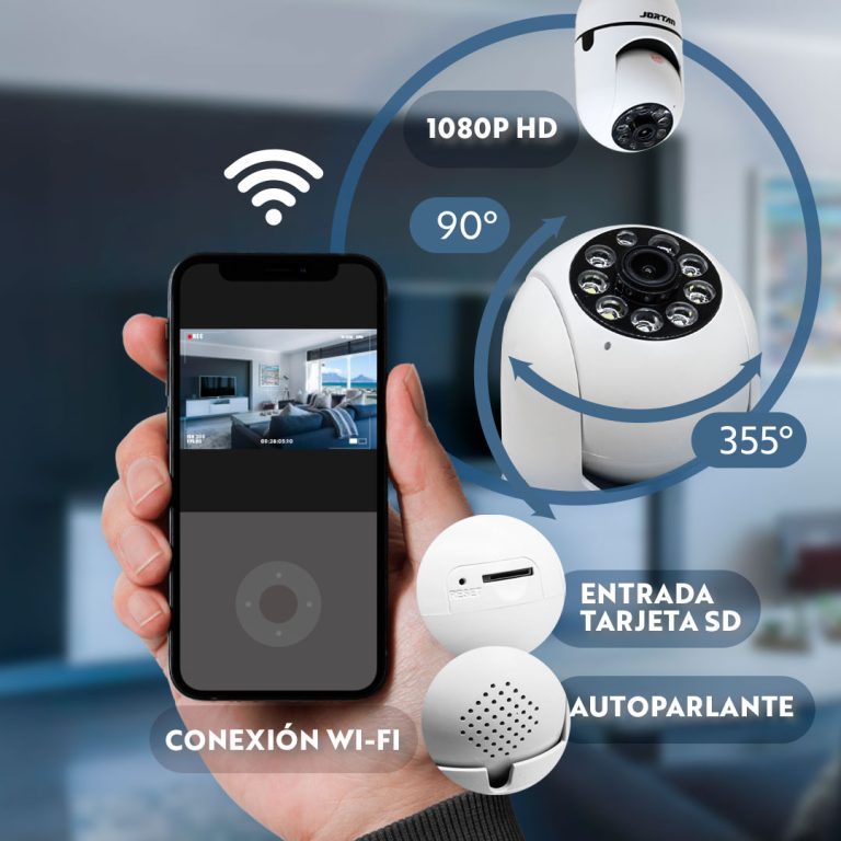 CAMARA SMART GIRATORIA TIPO BOMBITA LH-3260 – Uruimporta