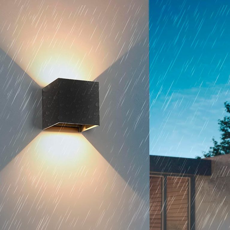 APLIQUE LUZ LED DOBLE P/PARED CUADRADO LH-3851 – Uruimporta