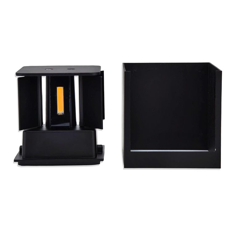 APLIQUE LUZ LED DOBLE P/PARED CUADRADO LH-3851 – Uruimporta