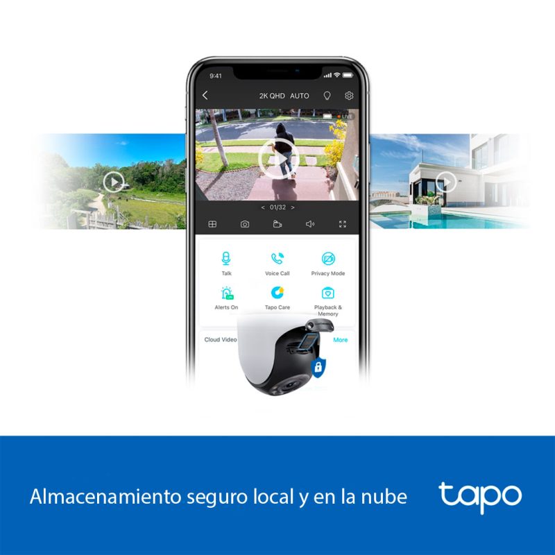 CAMARA IP TP-LINK TAPO C520 2K EXTERIOR TAPOC520W – Uruimporta